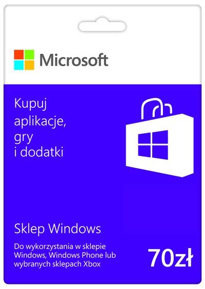 Microsoft Store: karty podarunkowe z doładowaniami już dostępne w ...
