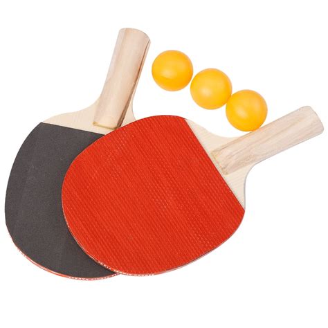 Cribun Ping Pong Paddles And Balls Table Tennis Paddle Racket Set