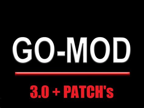 go mod 3 0 patches file moddb