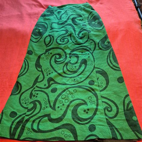 Vintage Maud Fredin Fredholm Grön Kjol Storlek Köp På Tradera 695630685