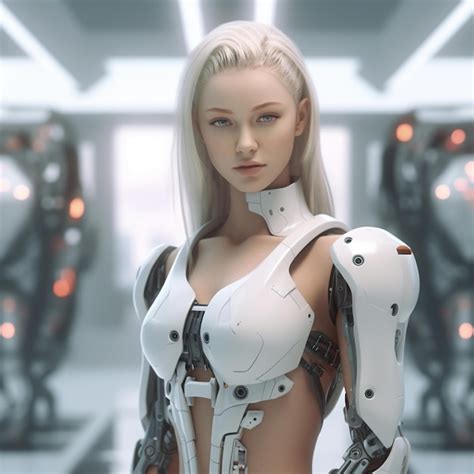 Premium Photo Future Artificial Intelligence Female Robot Models Designs