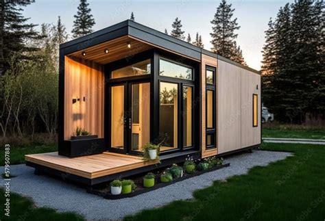Modern Tiny Home Designs Ai Generated Renderings Of Rustic Cozy And Sustainable Tiny Houses