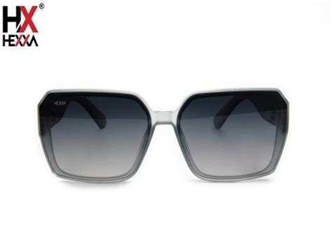 Buy Hexxa Fancy Polycarbonate Lens Polycarbonate And Tr Mix Frame Rectangular Funcy Sunglasses For