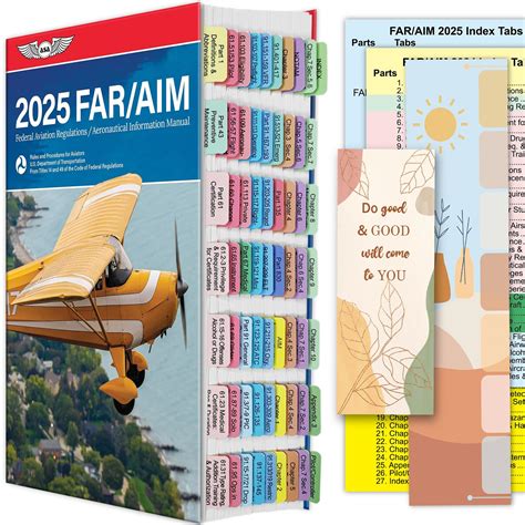 Far Aim 2025 Index Tabs For Private Pilot Upgraded Complete Tabs For