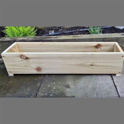 Wooden Rustic Planters Enhance Your Outdoor Space Summer Wooden