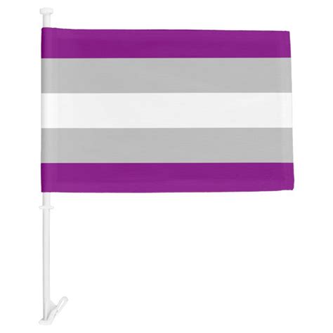 Gray Asexual Flag