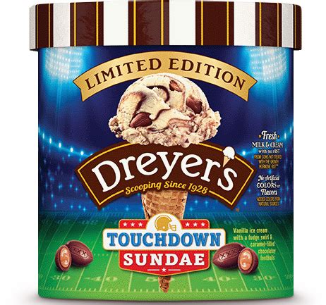Download Touchdown Sundae Dreyers Grand Ice Cream Chocolate Chip