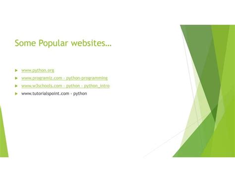 Python For Beginners Ppt