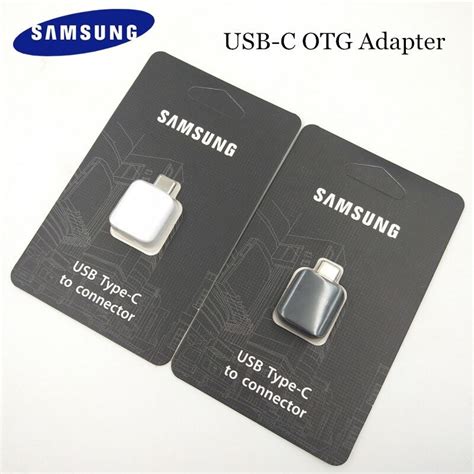 Original Samsung Usb Type C Otg Adapter Otg Type C Conveter Connection