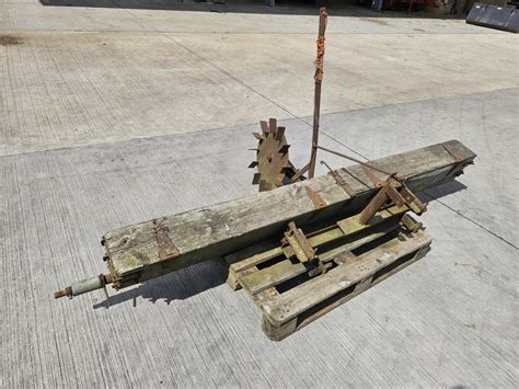 Used Vintage Grass Seed Box For Sale At Lbg Machinery Ltd