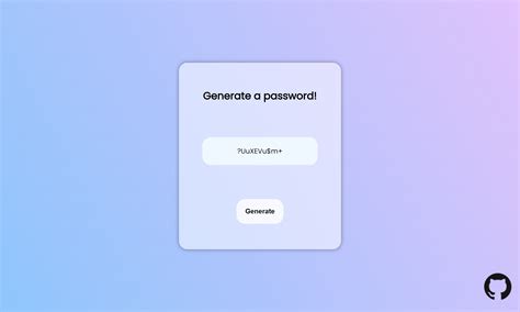 Github Gtgtcoderandom Password Gen
