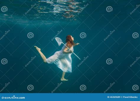 Underwater Stock Image Image Of Depth Ocean Swimsuit 46369689