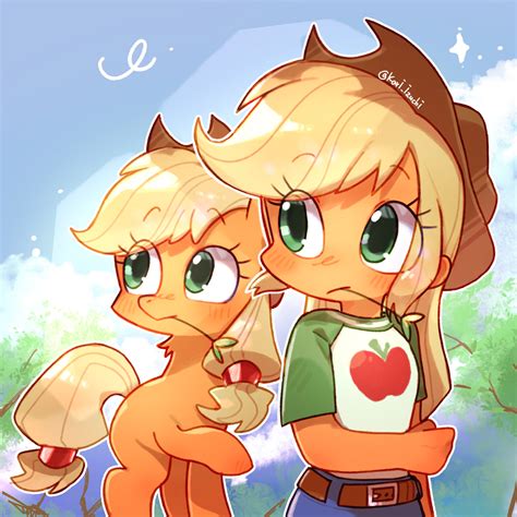 7326511 Safe Artistizuchi Imported From Derpibooru Applejack