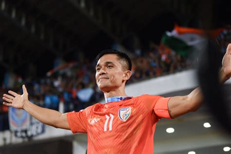Sunil Chhetri An Iconic Career In Indian Football Samvada World
