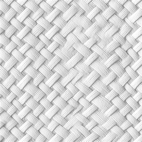 Premium Ai Image A White Woven Pattern With Braided Edges Seamless