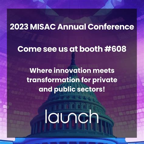 Launch Consulting Group On Linkedin Govtech Data Misac Event Networking Conference