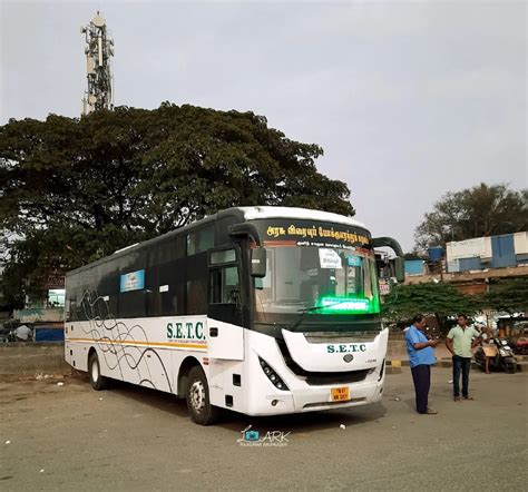 Setc [cnb D068] Pollachi Tiruppur Chennai Ac Sleeper Bus