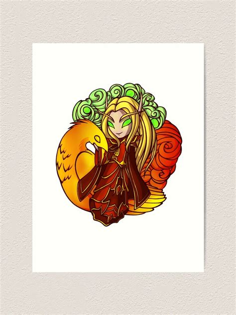 Chibi Kaelthas Art Print For Sale By Anrymary Redbubble