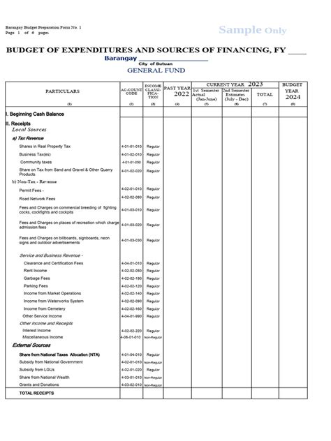 Barangay Lbp Forms 2025 2 Pdf Expense Emergency Management