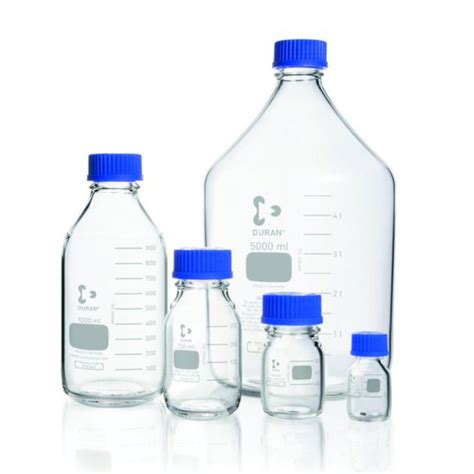 Laboratory Bottles Duran® Graduated Pp Screw Cap Cap 2000 Ml Pack Of
