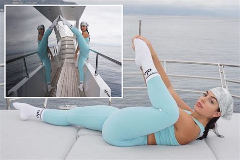 Georgina Rodriguez Works Out In Tight Yoga Pants Showing Off Peachy Bum