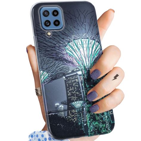 Etui Do Samsung Galaxy M32 Wzory Miasta Architektura Urban Obudowa Case