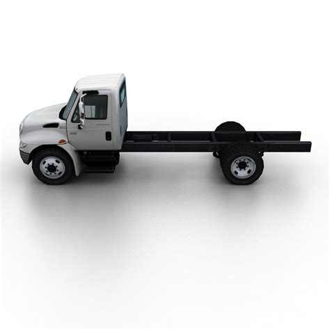 3d Model International Durastar Truck Chassis