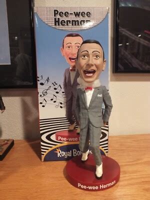 Royal Bobbles Pee Wee Herman Bobblehead Pee Wee Herman Ebay
