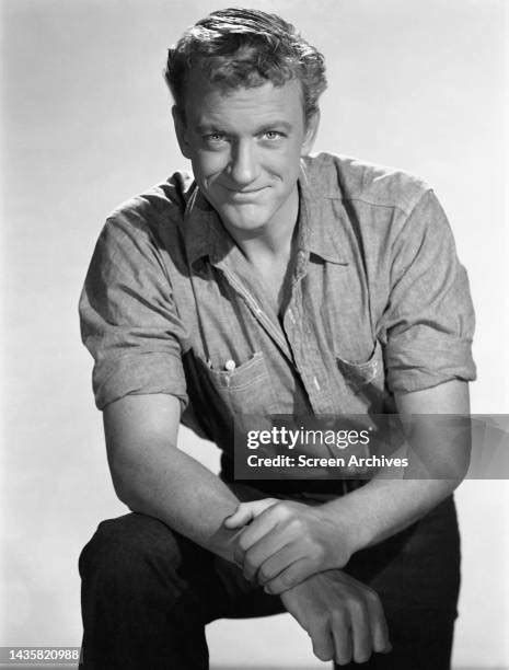James Arness Vintage 1950s Studio Publicity Portrait News Photo
