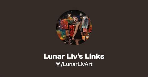Lunar Livs Links Official Tiktok Instagram Facebook Linktree