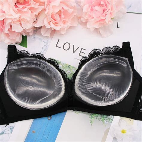 Womens Silicone Breast Inserts Waterproof Gel Push Up Bra Enhancers