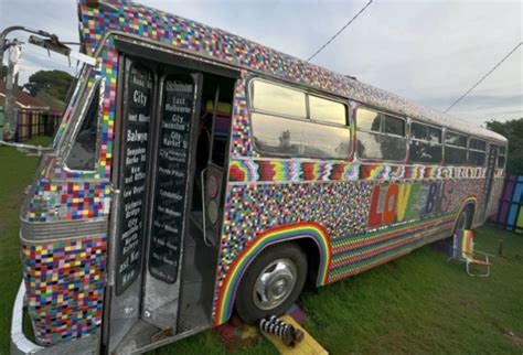 Meet Elmer Rainbow Bus Shielding Phillip Island From Homophobia JOY Breakfast