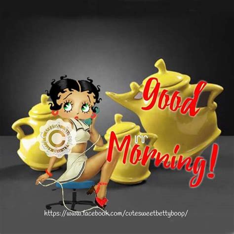 Betty Boop Good Morning Have A Great Day  Betty Boop Good Morning