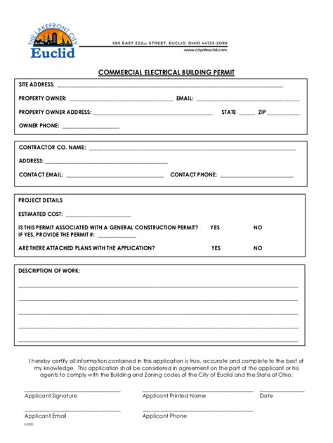 Fillable Online Kennett Township Commercial Alteration Permit For