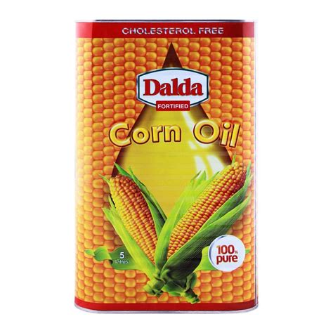 Dalda Corn Oil Tin 5ltr Al Fatah