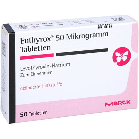 Euthyrox 50 Mikrogramm Tabletten 50 St Auf E Rezept Kaufen Aponeo