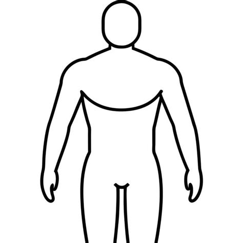 Man Standing Outline Vector Art Icons And Graphics For Free Download