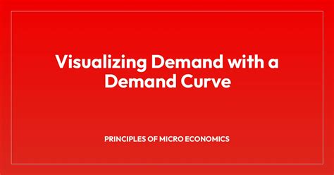 Visualizing Demand With A Demand Curve • Bcom Institute