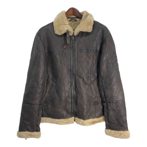 Yahoo オークション Toilorandson ムートン ジャケット ブラウン メン