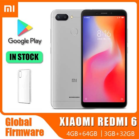 Xiaomi Redmi Smartphone Gb Gb Gb Gb Cellphone Google Play Android Cellphone Faceing