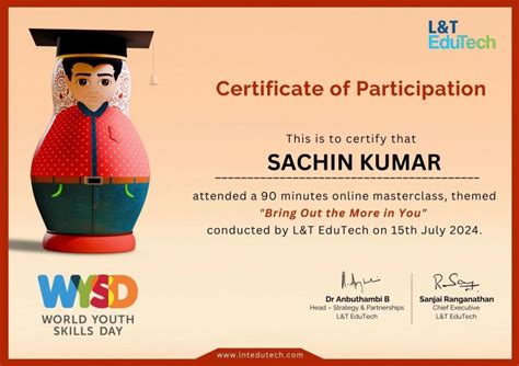sachin kumar on linkedin webinar learning l worldyouthskillsday