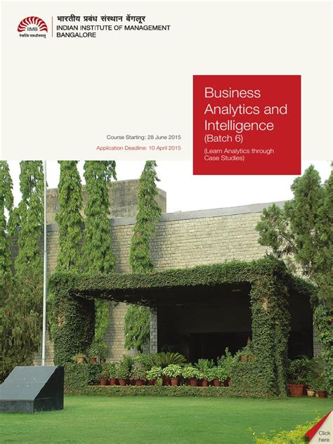 Business Analytics And Intelligence From Iim Bengaluru Pdf