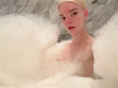 Anya Taylor Joy Bath