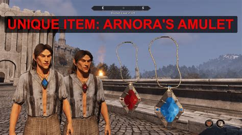 Arnoras Amulet Oblivion Remastered Unique Items Youtube