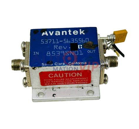 53711 5635560 Avantek Amplifier Automation Vip