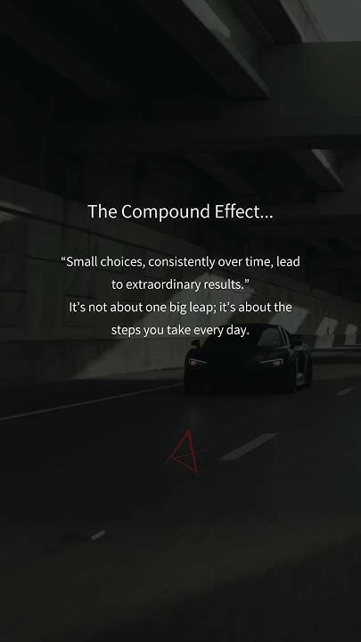 The Compound Effect⛩️ Alpharion Alphamindset Motivation Effect Youtube