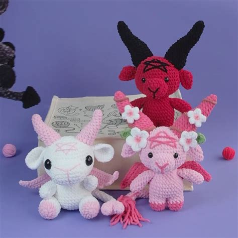 Angle Baphomet Crochet Pattern Hooktasy