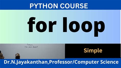 Python For Loop Essentials Learn Syntax In Minutes How To Use For Loops In Python Youtube
