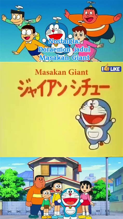 Doraemon Masakan Giant Doraemon Nostalgia Kartunjadul Tiktok