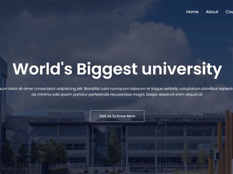 A Modern Responsive Website Using Html Css Javascript Bootstrap And